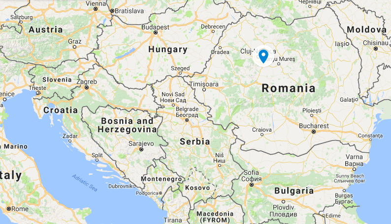 Hugoslavia: Travels in the Balkans: Turda, Romania