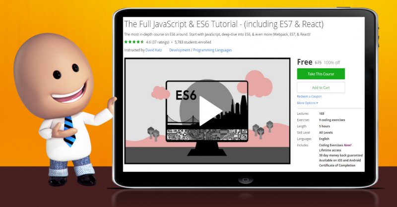 100 Off The Full JavaScript ES6 Tutorial including ES7 React Worth 75 100-off-the-full-javascript-es6-tutorial-including-es7-react-worth-75