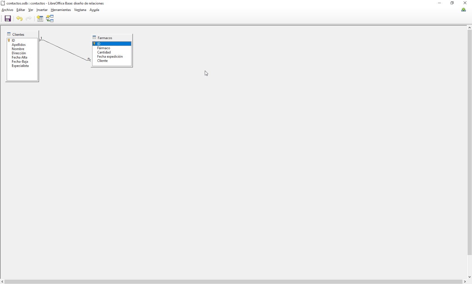 relaciones con SQL en LibreOffice Base (XXIX) | Programación de libre uso