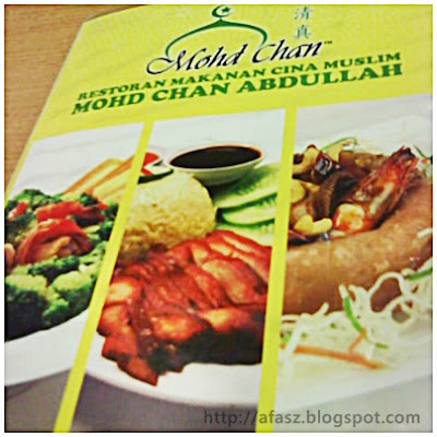 afasz.com: Makan @ Restoran Makanan Cina Muslim, Mohd Chan Abdullah ...