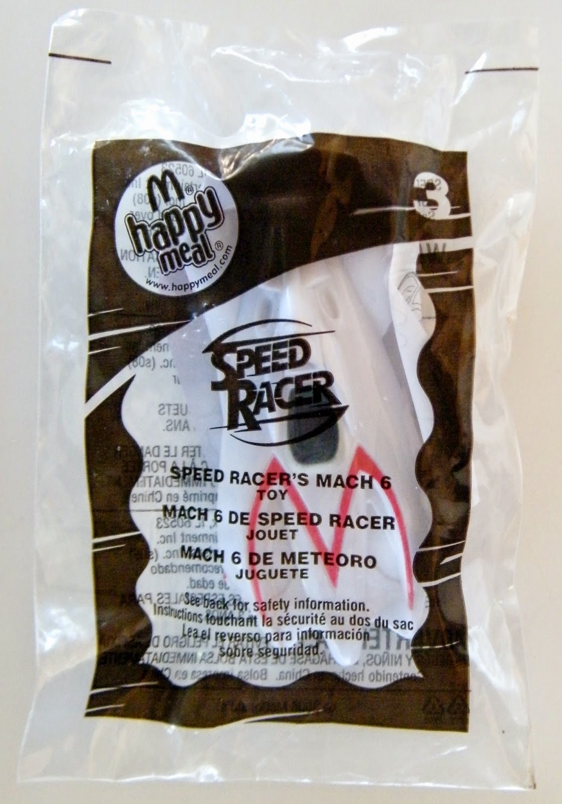 Toys and Stuff: McDonald's 2008 'Speed Racer' Movie Cars - No. 3 Speed ...