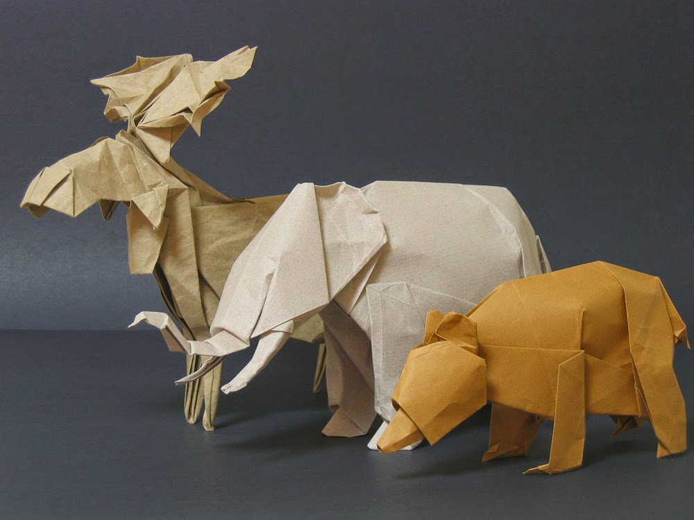 making an origami ~ ideas art and craft projects