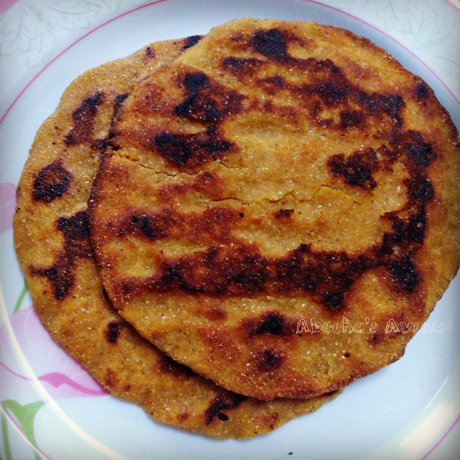 Makai ki meethi roti ~ Corn sweet bread - Abeeha's Avenue