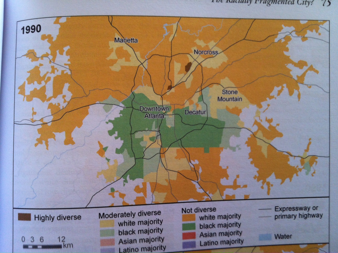 GIS@SU: The racially fragmented city? Neighborhood Racial segregation ...