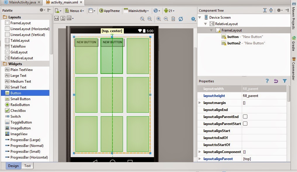 Android Studio - csc: (Clase #1) acerca de los layout en android studio
