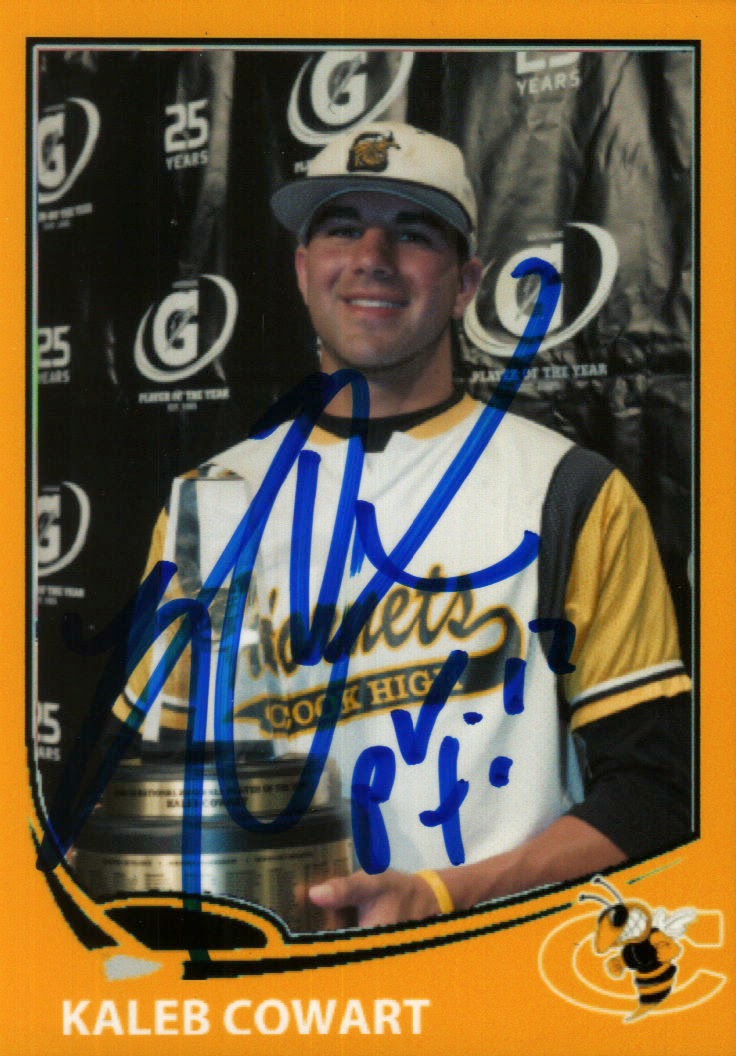 Jackson's Autographs: AFL TTM Success Kaleb Cowart