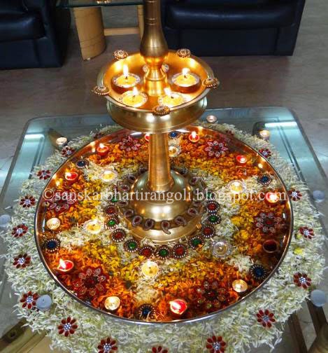 Samai Decoration - Sanskar Bharti Rangoli