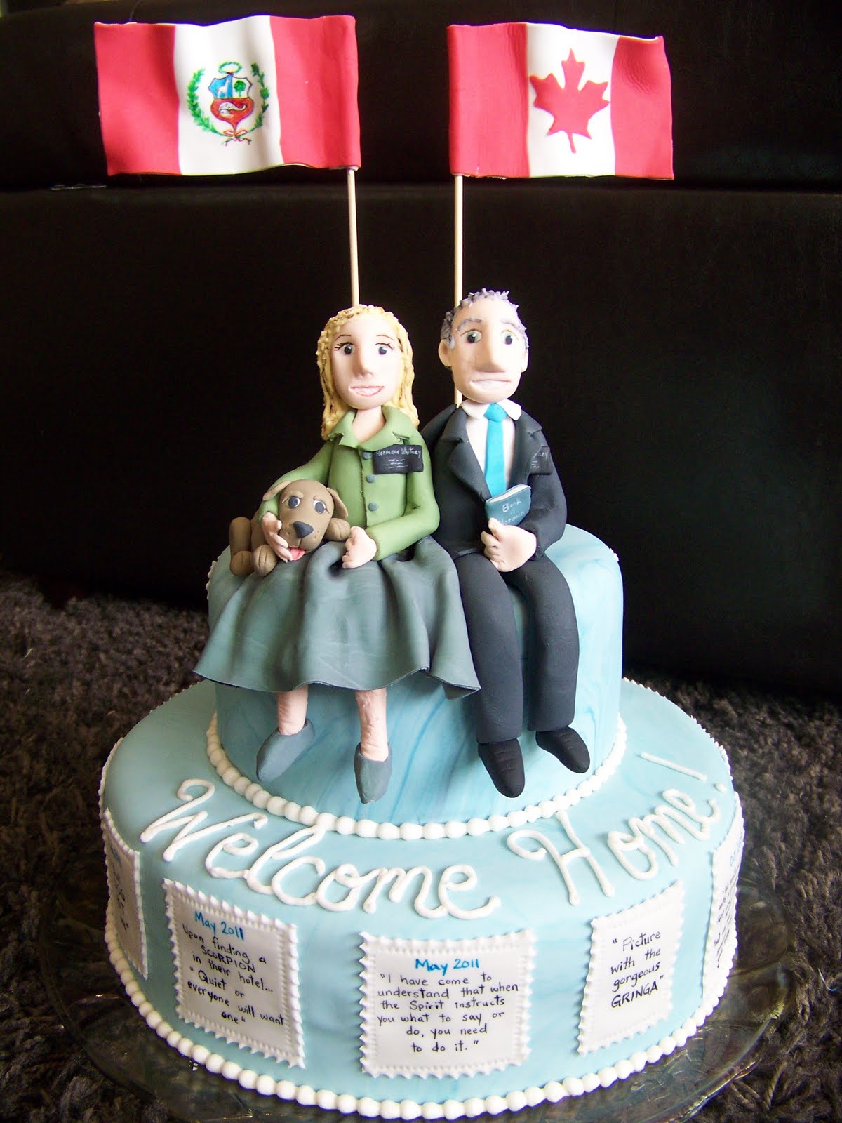 Kiddles 'N Bits: Missionary Homecoming Cake for the Whitneys
