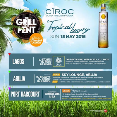 Grill at the Pent to host the tropical luxury Ciroc pineapple launch in ...