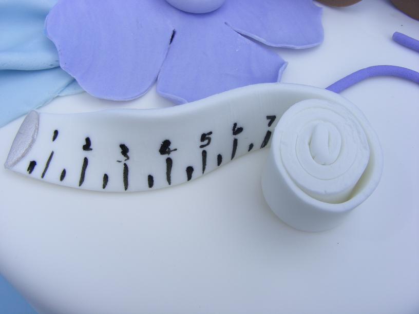 Cakes by Kelly: Sewing themed cake