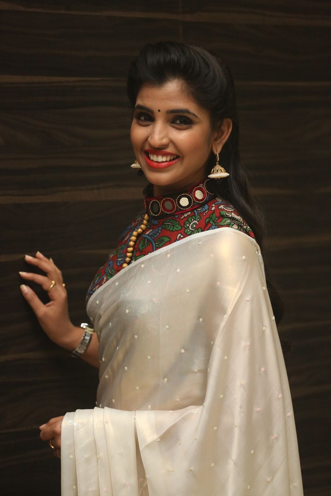 Glamour World - South India: Shyamala At Hyper Theatrical Trailer Launch.