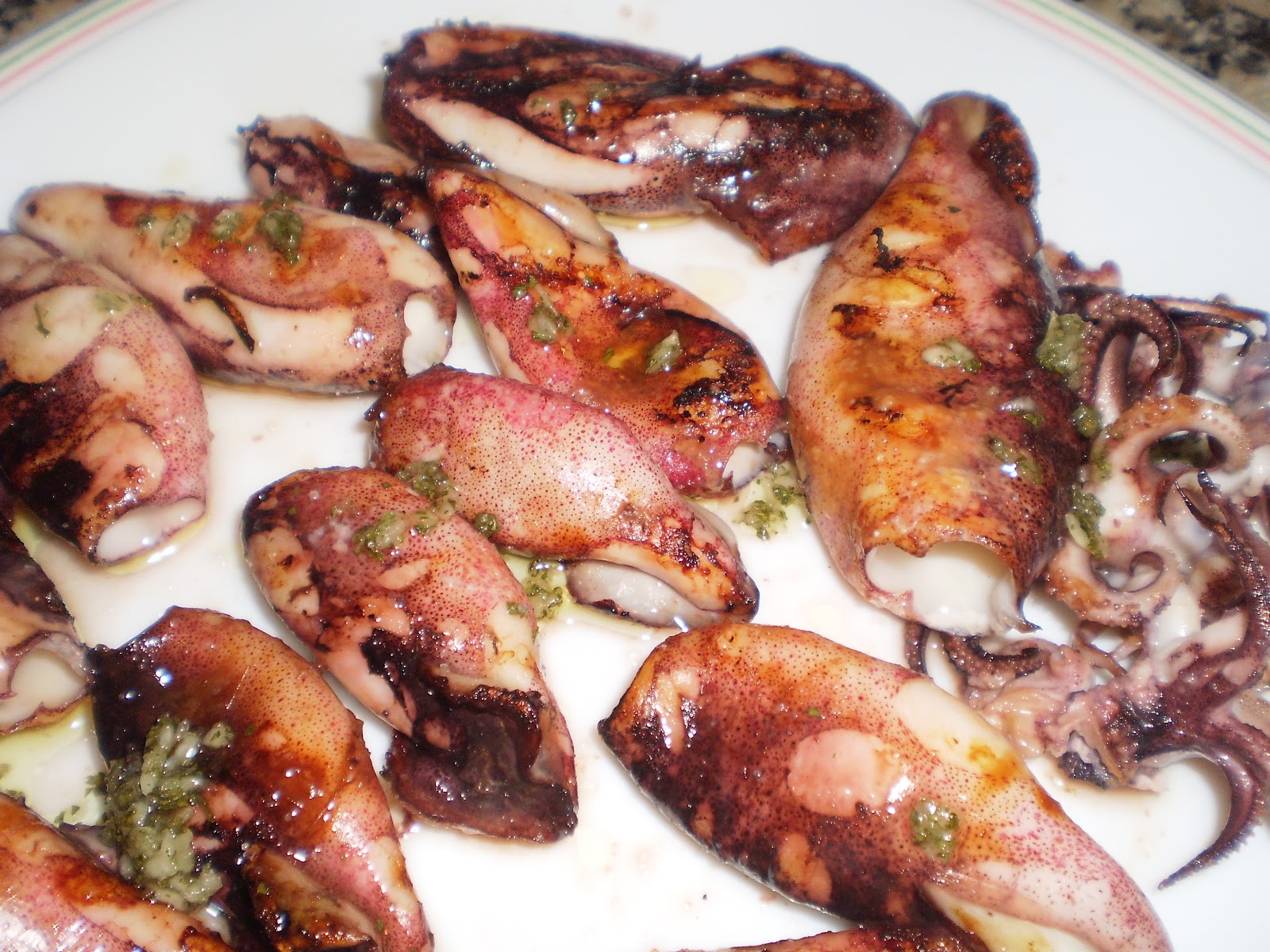 COCINA SIN TONTERIAS: Calamares a la plancha