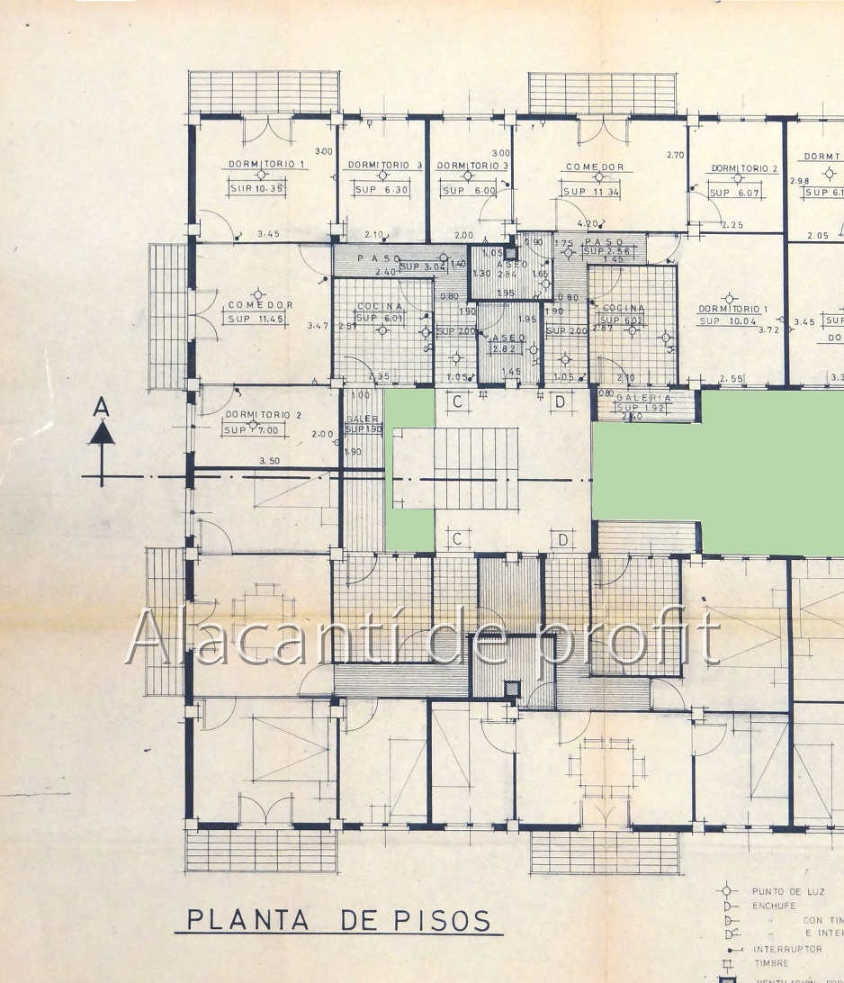 Alacantí de profit: LOS BLOQUES DE VIVIENDAS DE VICENTE MARCO EN EL CANAL