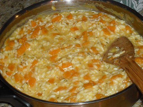 Culinary Alchemy: Happy Thanksgiving, from Italy!?! - Winter Squash Risotto