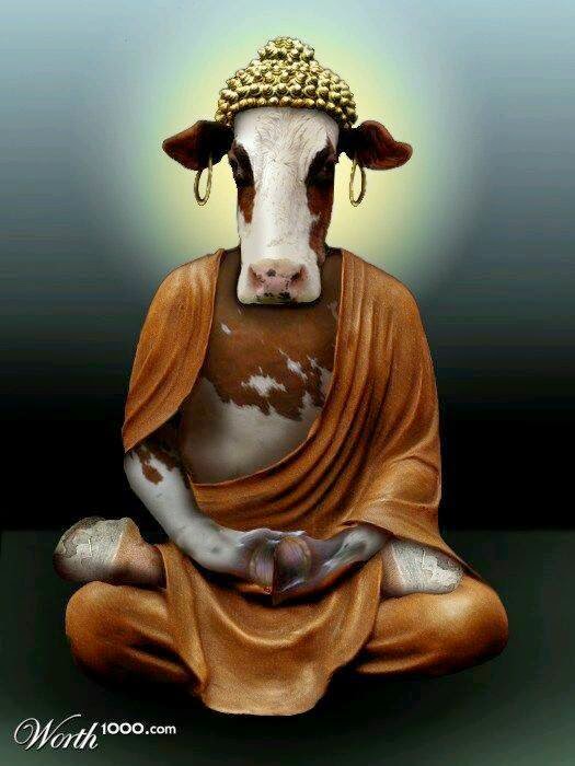 Cow Buddha Free Printable