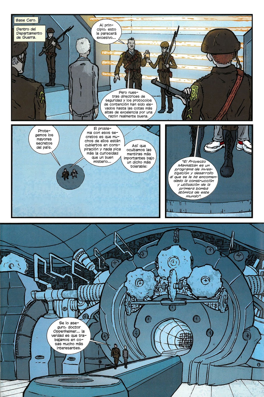 Galicia Comic: Los proyectos Manhattan 1