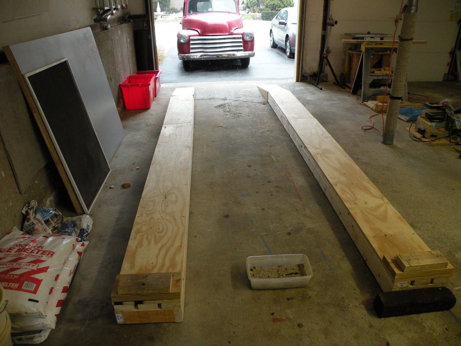 Pete's Garage: Ramp Construction