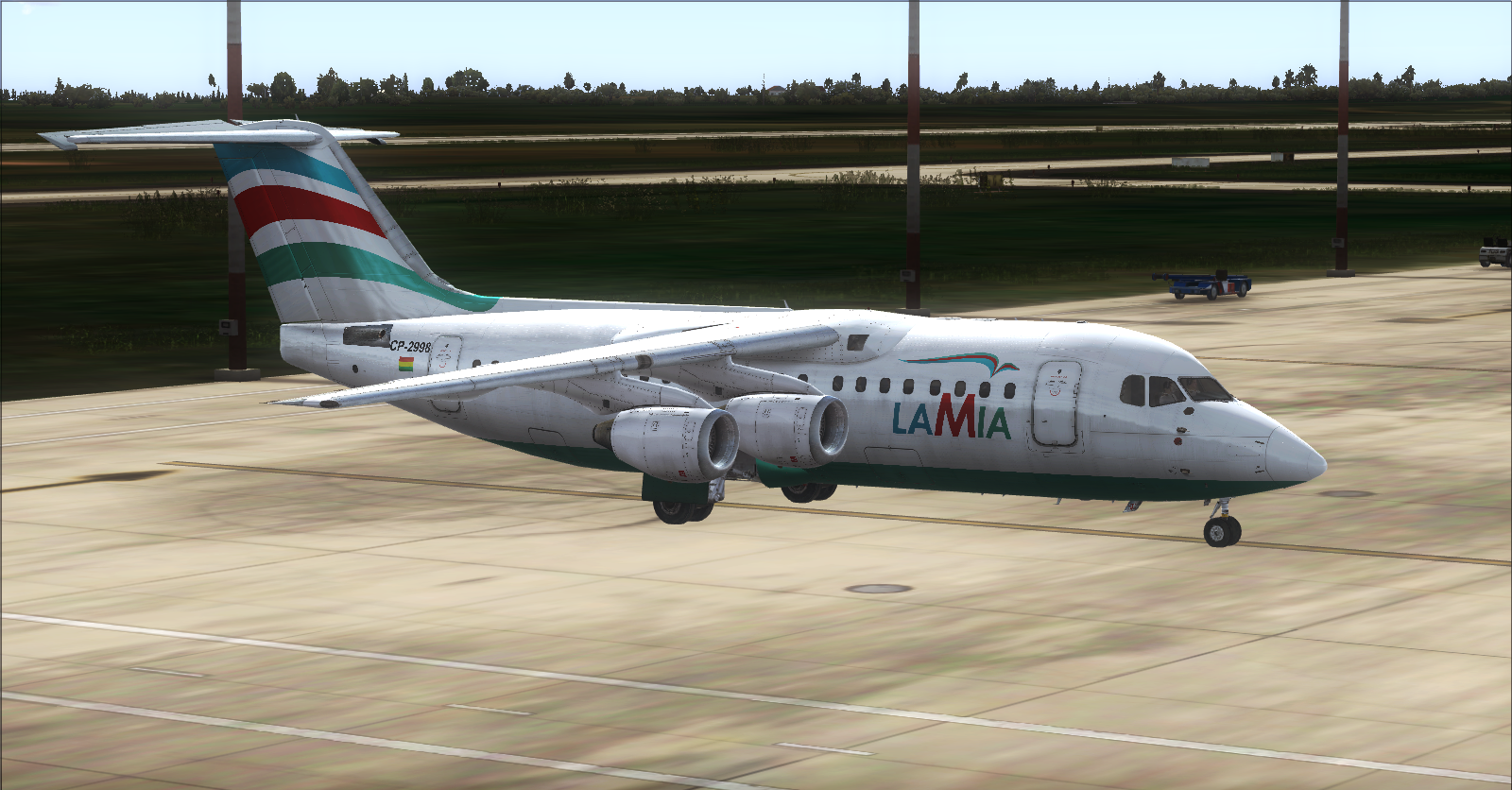 [FSX/P3D] QualityWings Avro RJ 85 (BAe 146-RJ85) LaMia Venezuela ...