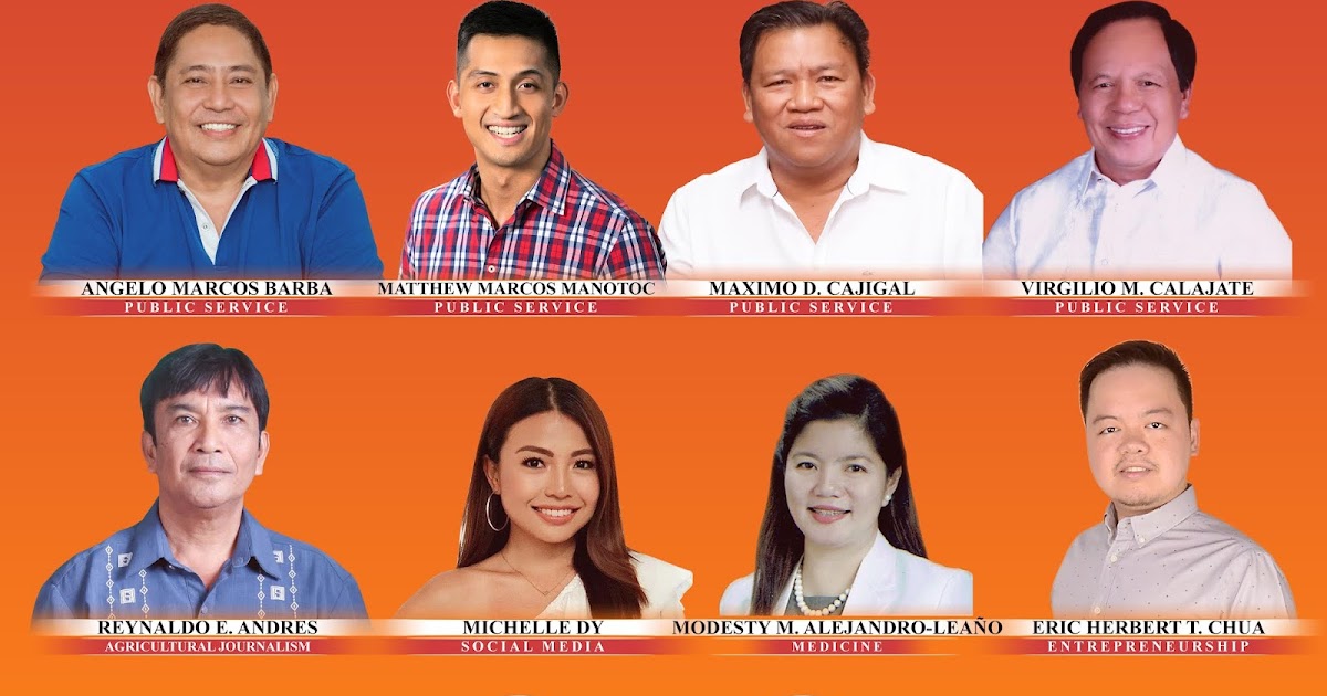 Outstanding Ilocanos for 2019