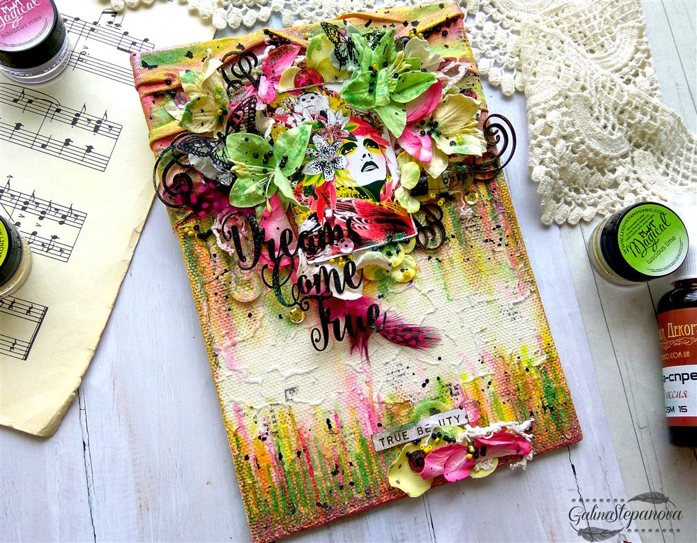 Mixed Media Place: Galina Stepanova - May Guest Designer