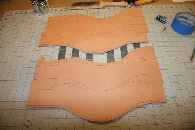 A fetish leathercrafters journal: Posture Collar Step-by-Step