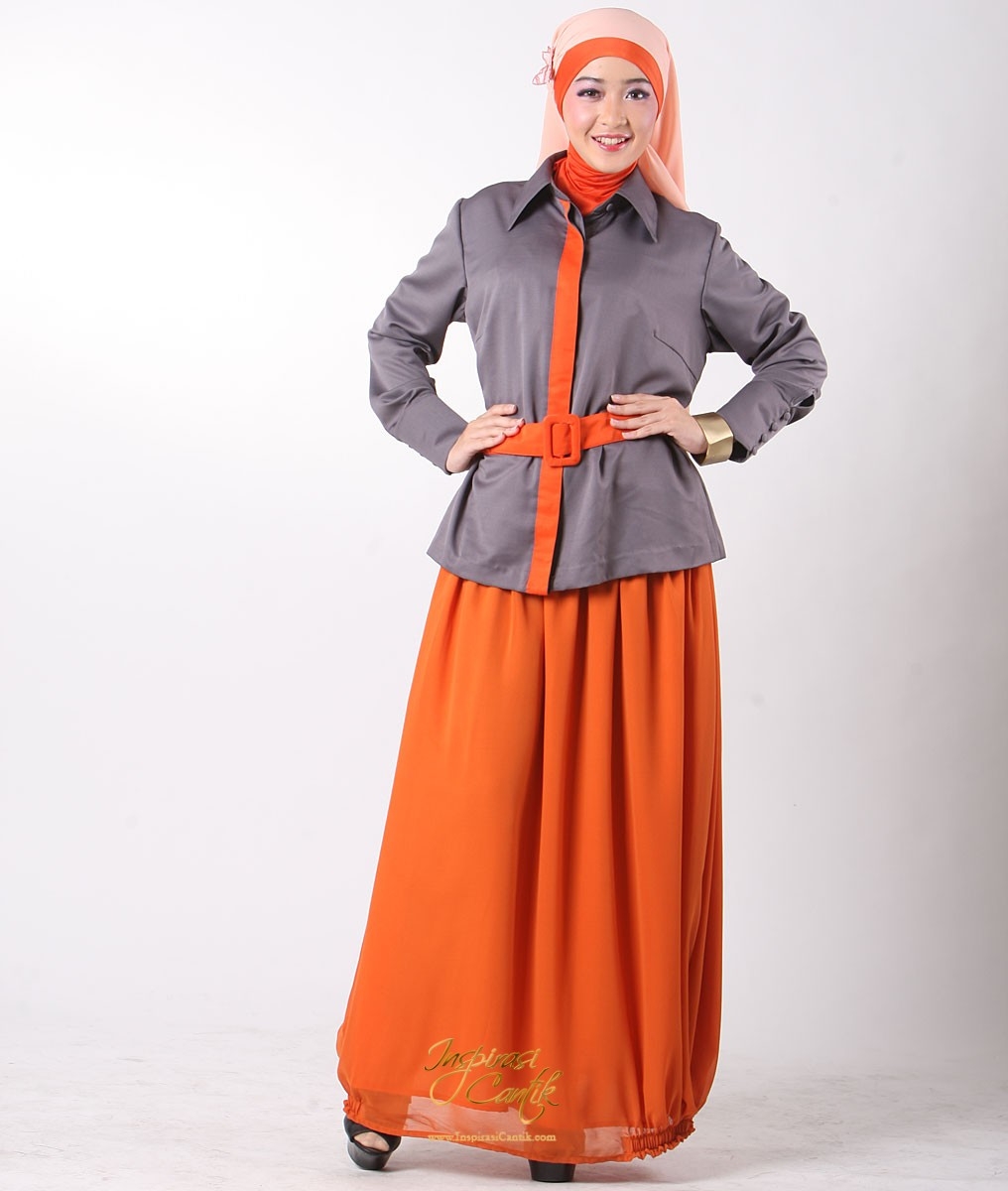 inspirasiaira: ROK KERUT & BLOUSE 2