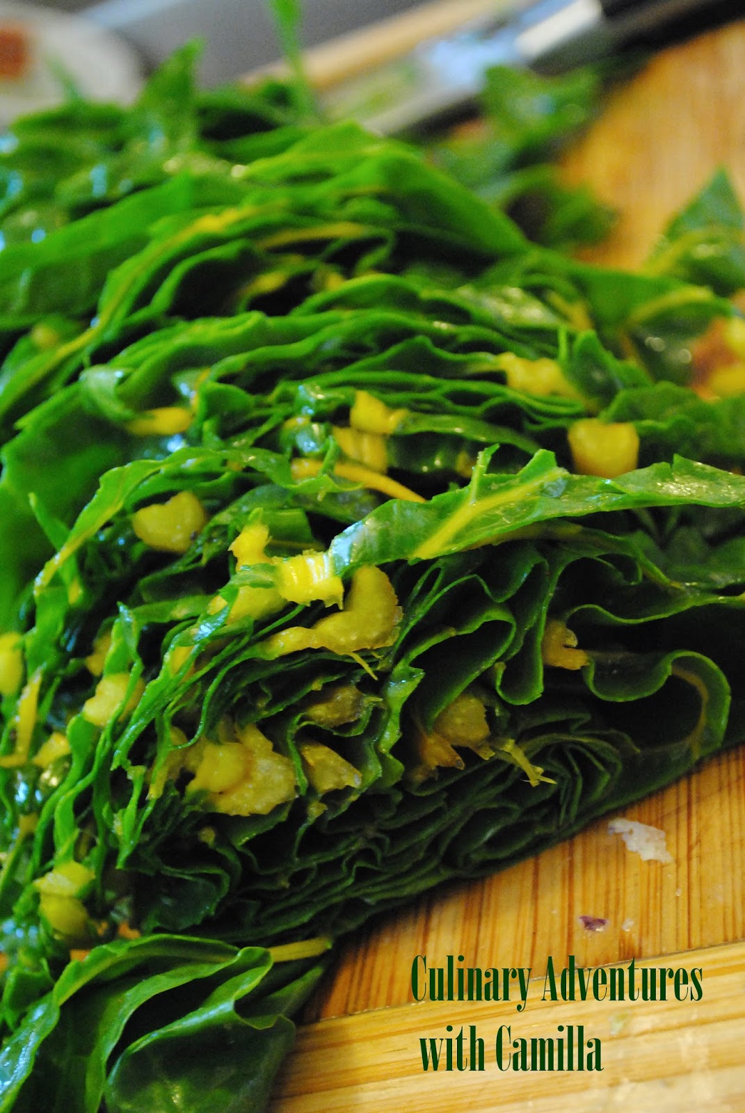 Pass the Cookbook: Chard & Green Garlic-Stuffed French Toast