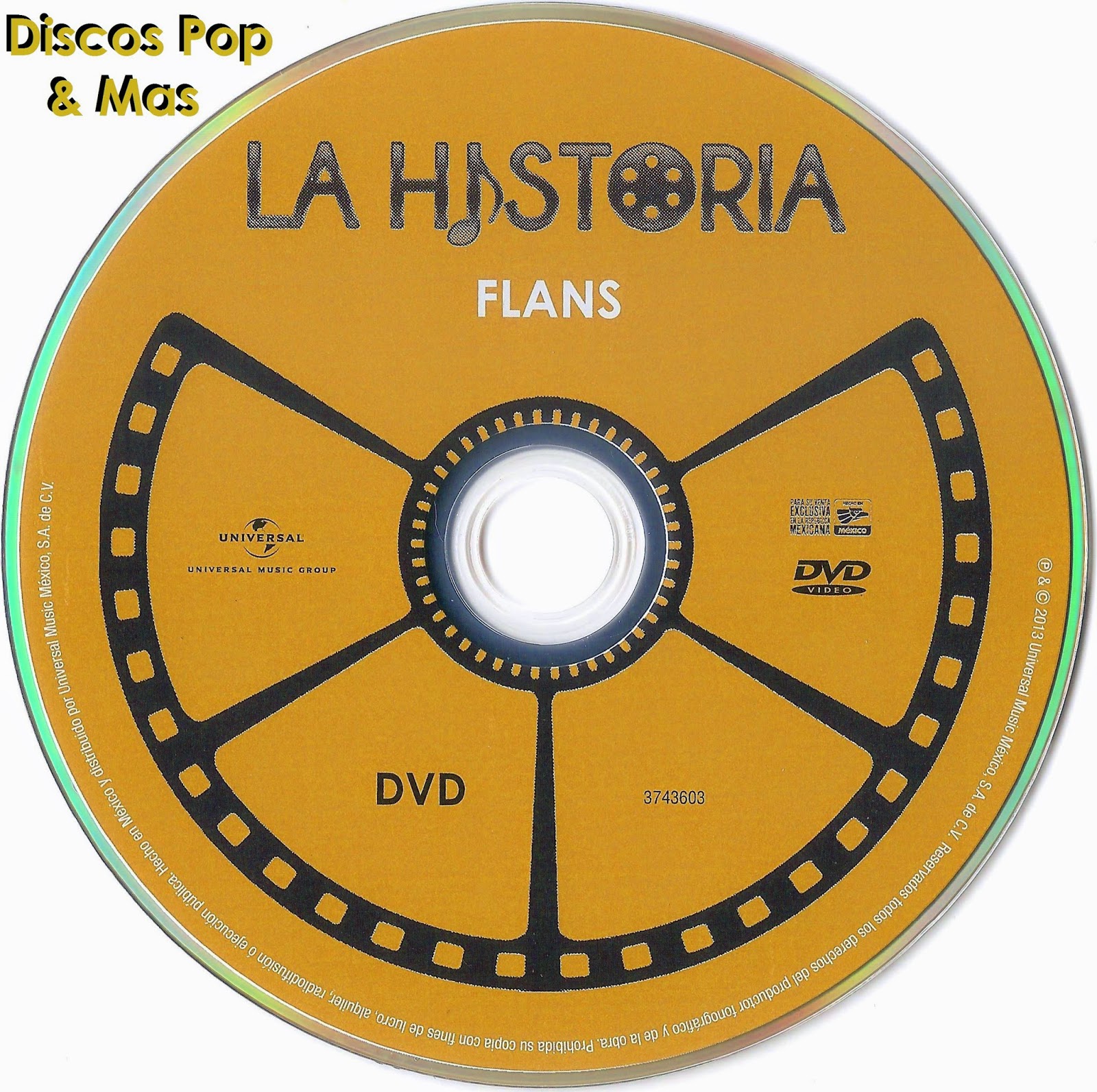 Discos Pop & Mas: Flans - La Historia: Audio y Vídeo de Colección