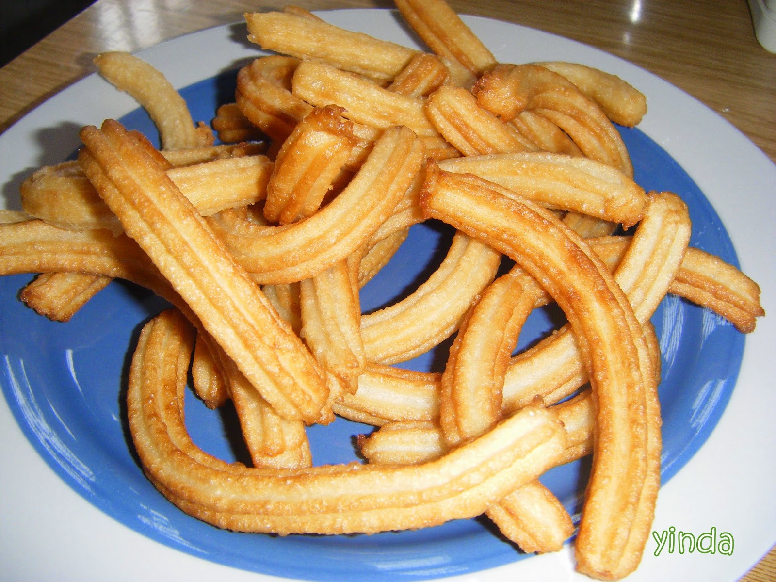 Recetas ricas de Yinda: CHURROS