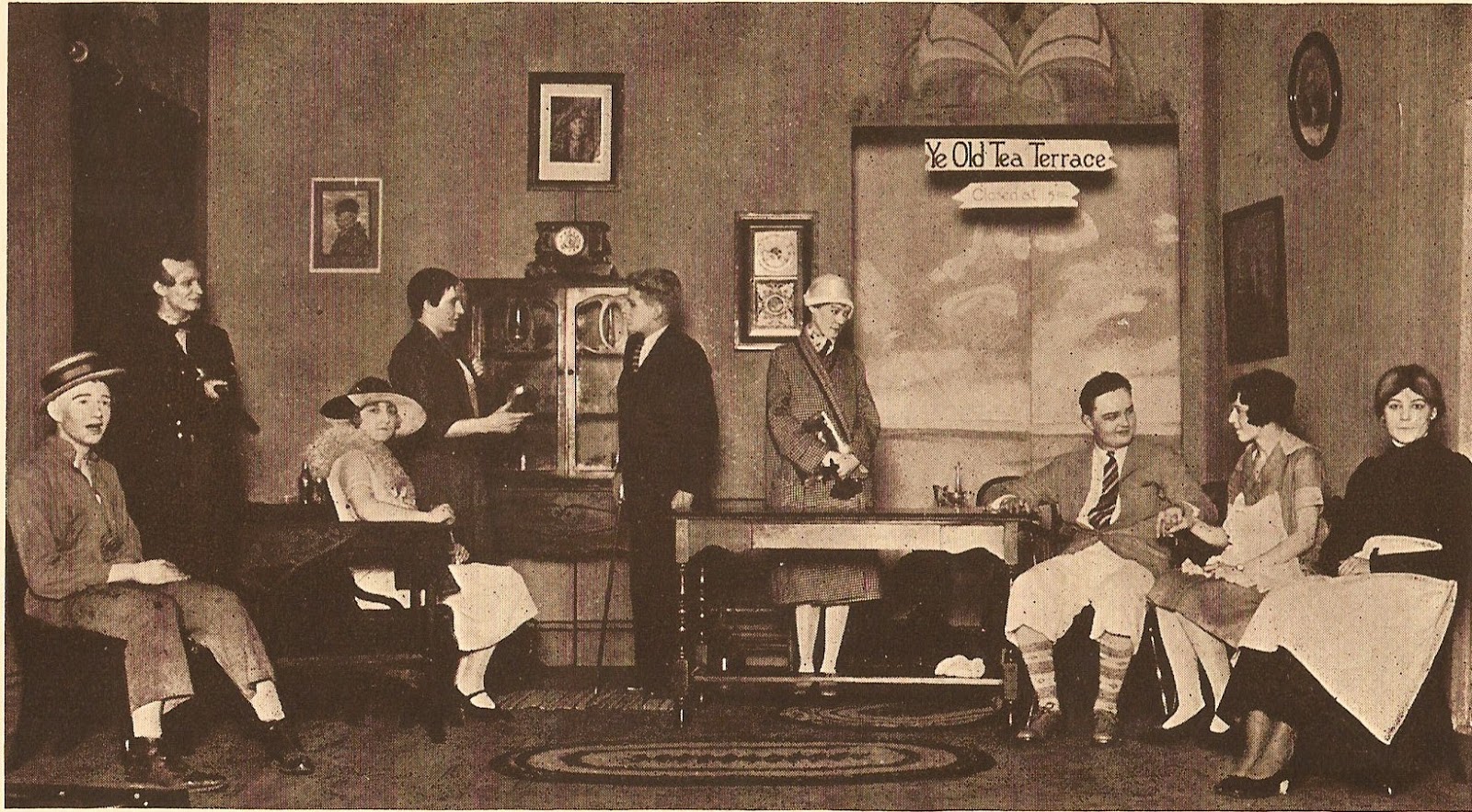 Vintage Irvington: Butler Students Performed Booth Tarkington Play at ...