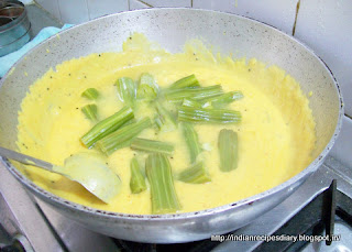 Gujarati Saragva nu Shaak Recipe ~ Indian Recipes Library