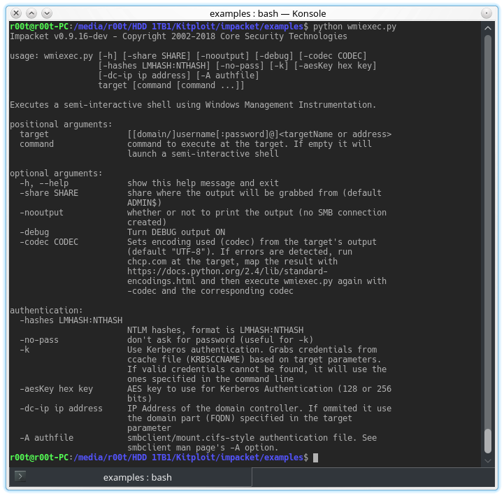 Impacket - Collection Of Python Classes For Working With Network ...
