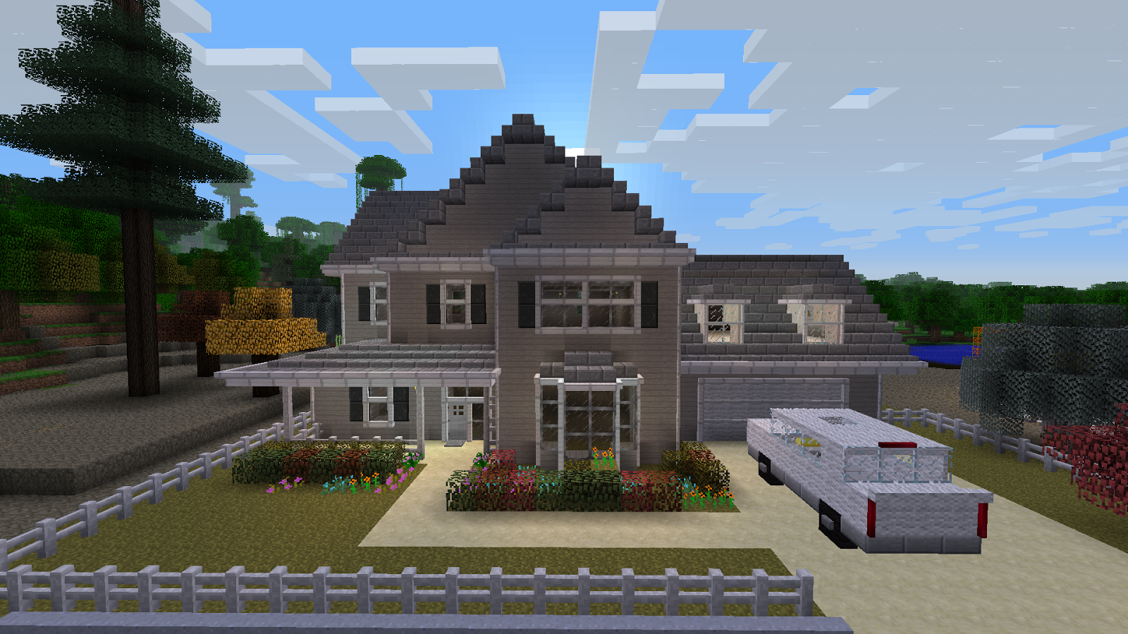 Download Minecraft House Wallpaper Minecraftgamescouk