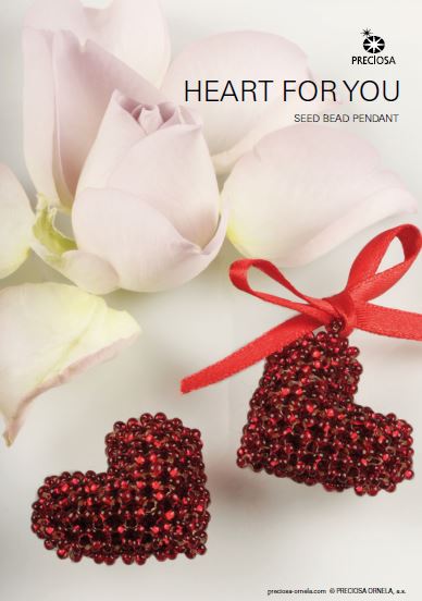 How to Make Beaded Heart Jewelry Tutorials / The Beading Gem