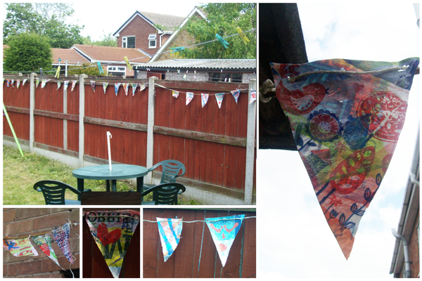 Pinning For Britain: AWESOME Recycled Carrier Bag Bunting