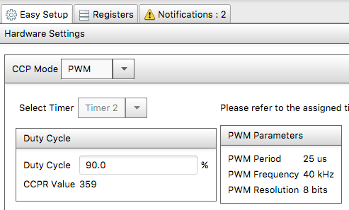 Learning PIC Programing with XC8 Compiler: Generating Sinewave using PWM