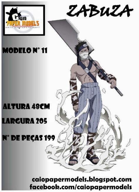 Zabuza Papercraft ~ Paperkraft.net - Free Papercraft, Paper Model ...