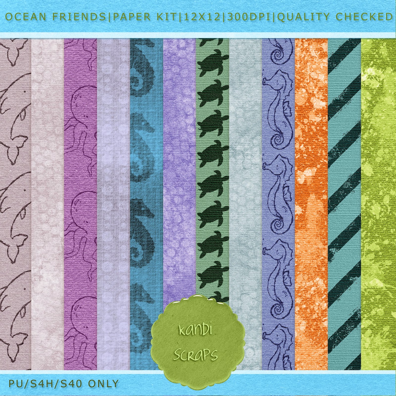 Kandi Scraps: Pixel Scrapper March Blog Train Preview