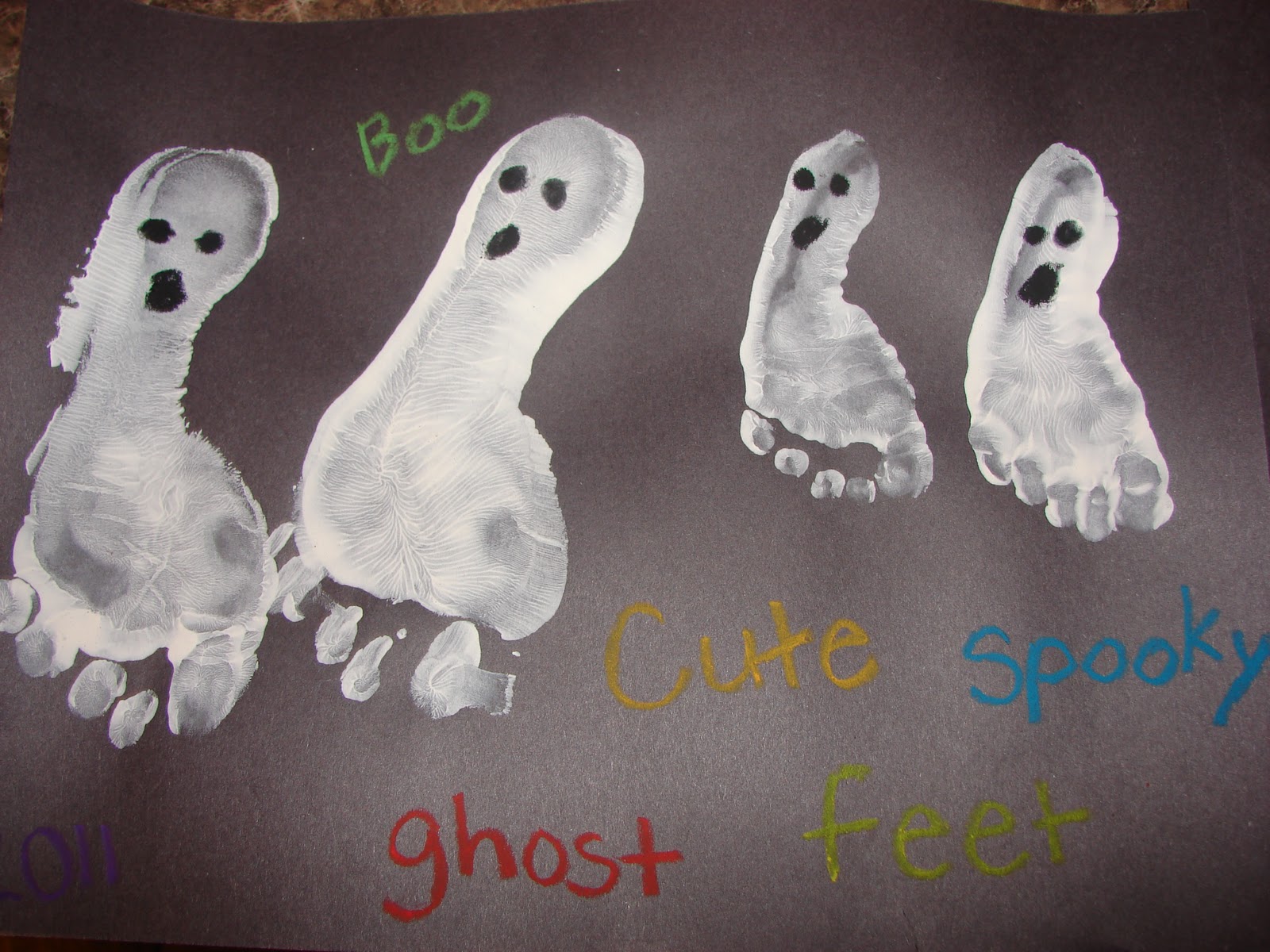 Adorable Ghost "Feet"