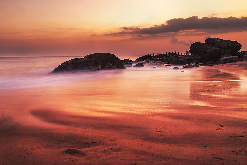 Tamilnadu Tourism: Muttom Beach, Kanyakumari