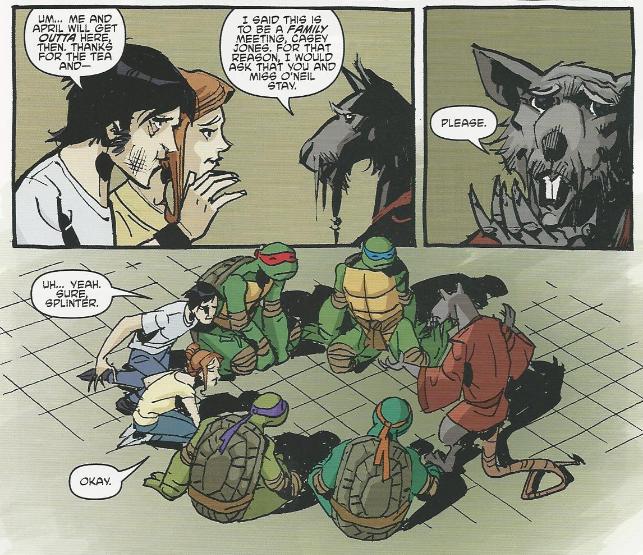 Heartwarming Moments in Teenage Mutant Ninja Turtles (IDW) - TV Tropes