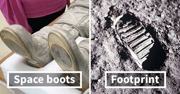 99 WOW: Astronaut Footprints on Moon Don't Match Their Bootsآثار أقدام ...