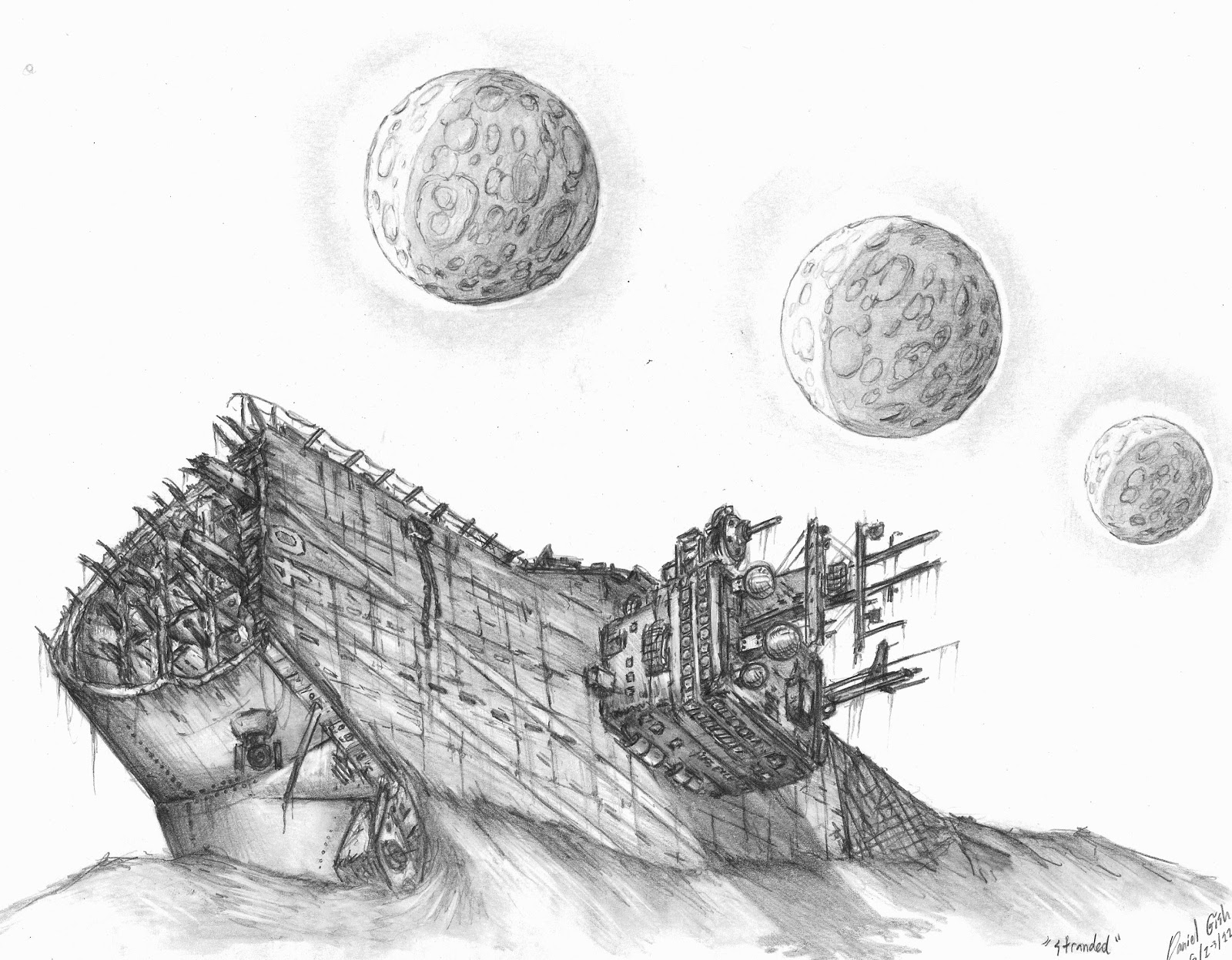 Drawings of Daniel Gish: 10th Grade Drawings