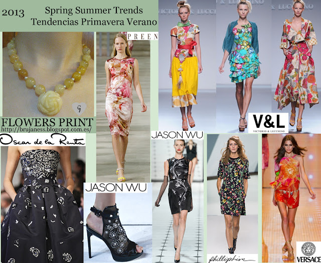 Brujaness Fashion: Floral prints: Spring-Summer trends/Tendencias ...