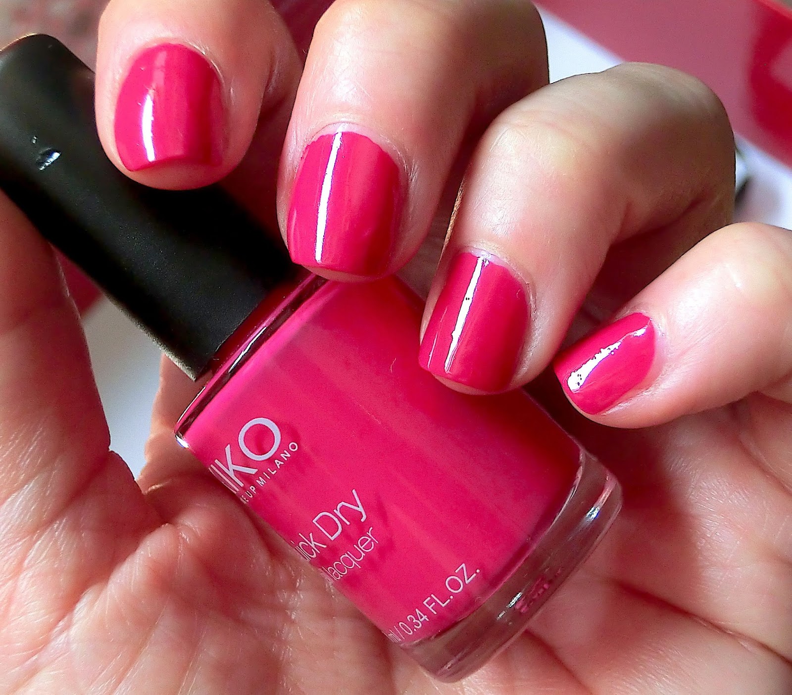 Dream a little dream of beauty: Kiko quick dry nail polish review