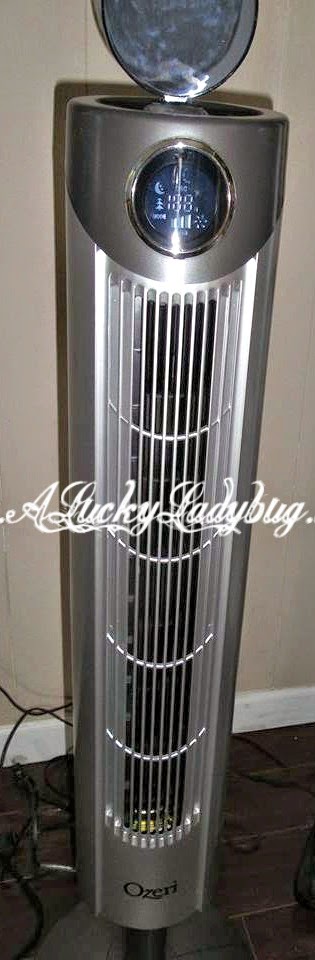A Lucky Ladybug: Ozeri Ultra 42 inch Wind Fan - Adjustable Oscillating ...