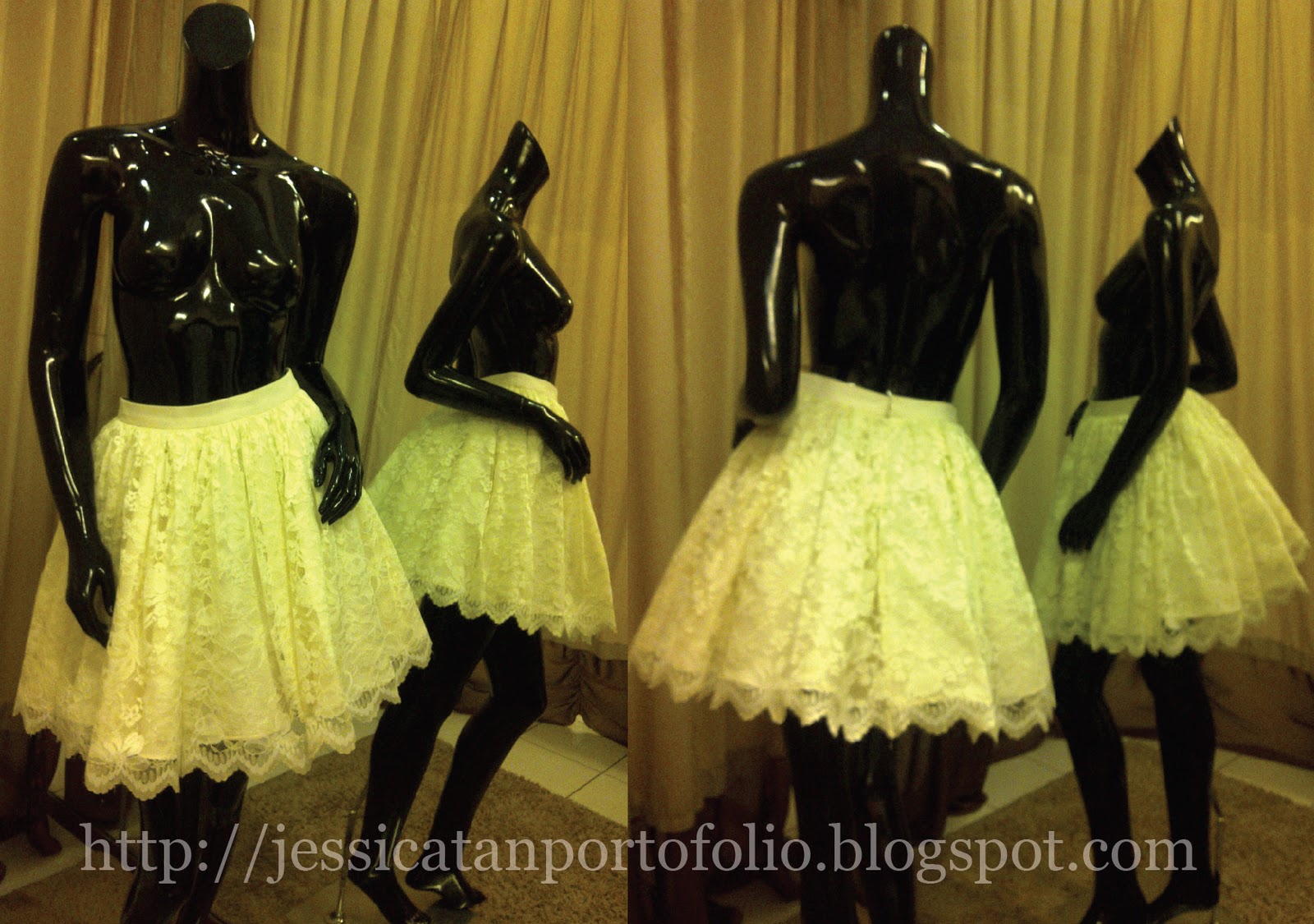 Jessica Tan: tutu skirt - IVORY