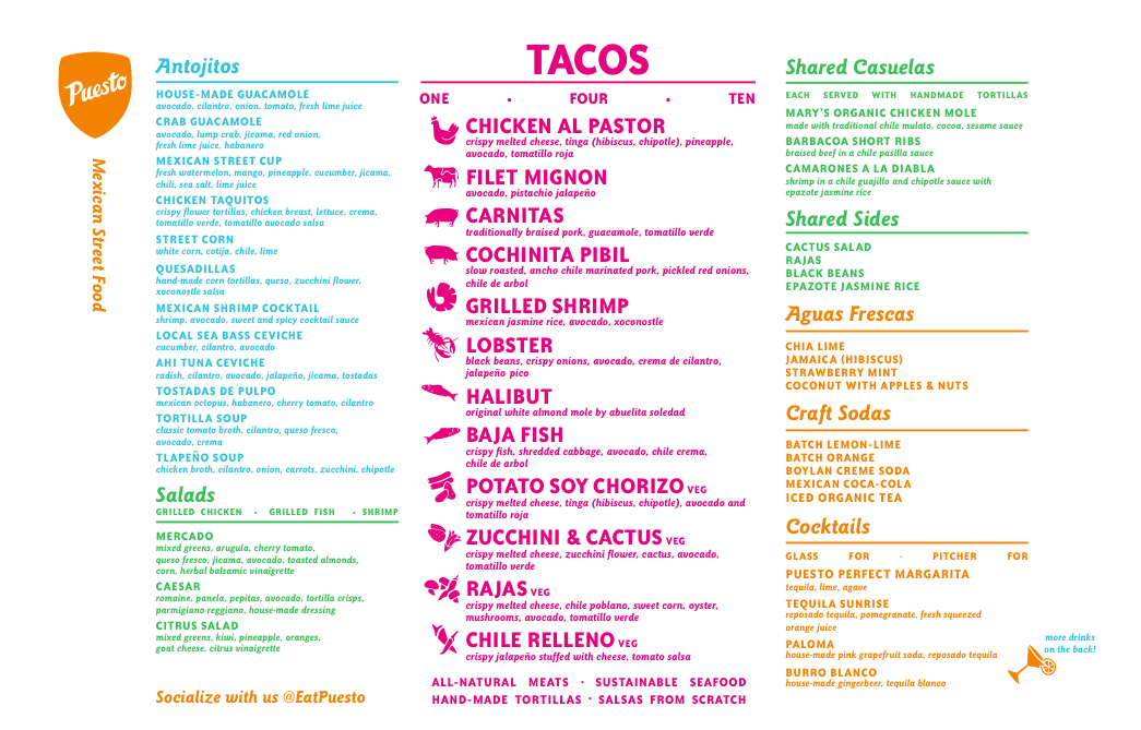 SanDiegoVille: Puesto Mexican Street Food Opens New Eatery at The ...