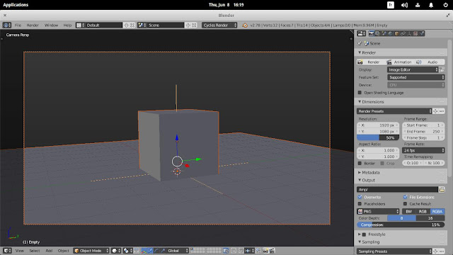 Make A Camera Spin/Rotate Around Animation in Blender! - Unixify