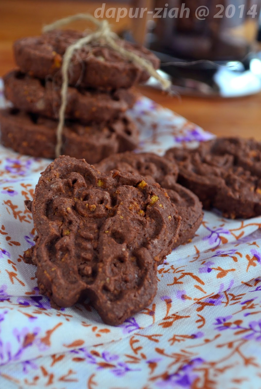 dapur-ziah by mama'e Zie: Sagu Cokelat Cookies